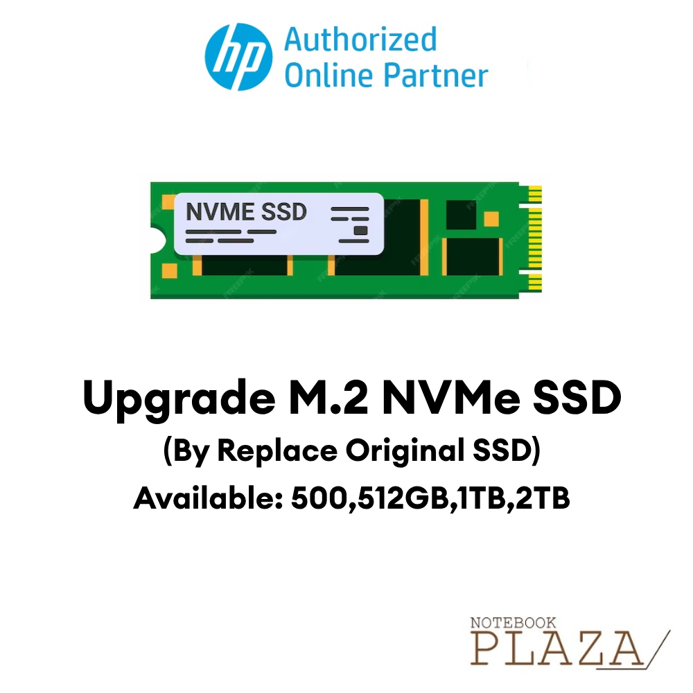 Upgrade M.2 NVMe SSD by Replace Existing Slot SSD Service | Shopee Malaysia