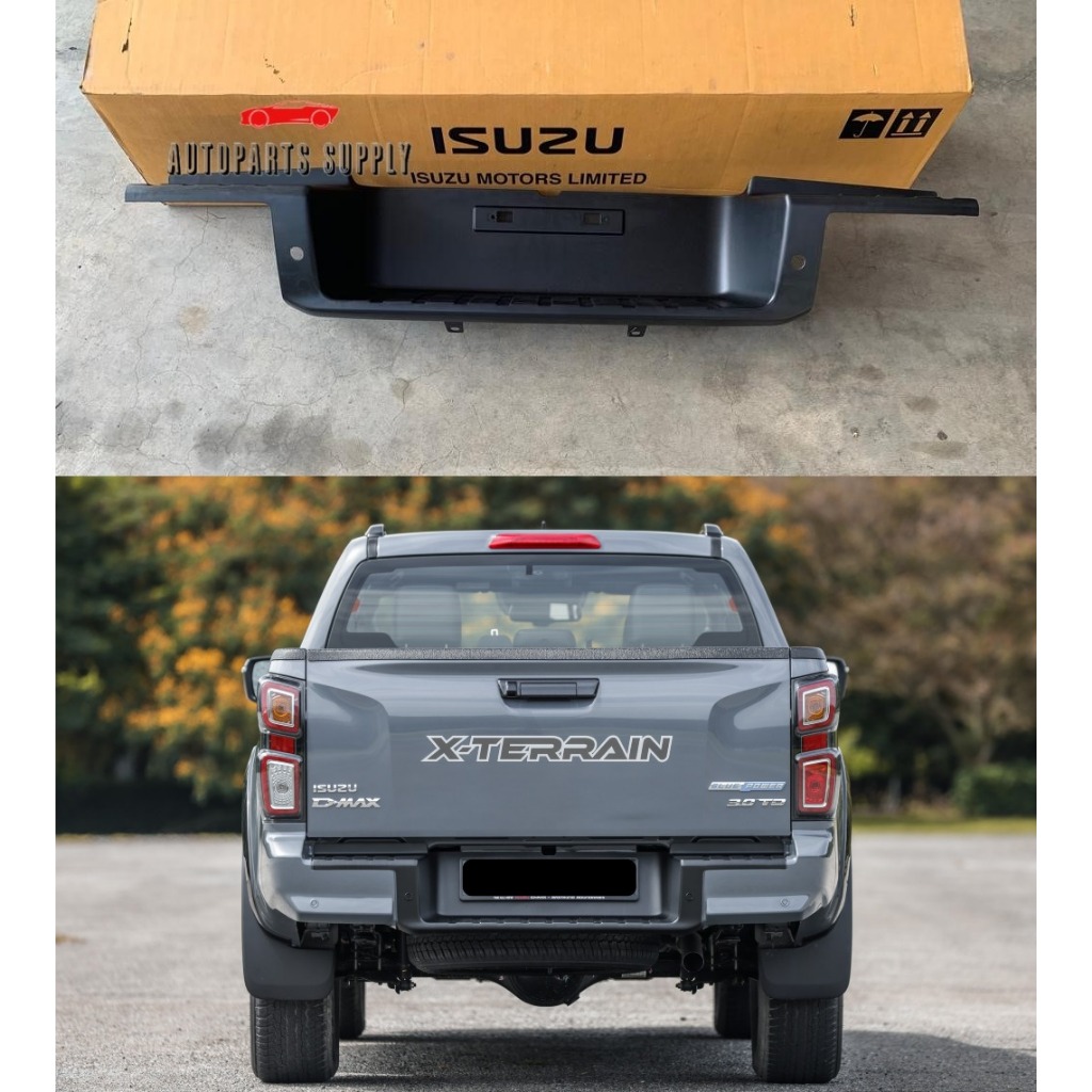 ORIGINAL ISUZU DMAX D-MAX 2021 - 2023 REAR BUMPER CENTER STEP COVER ...