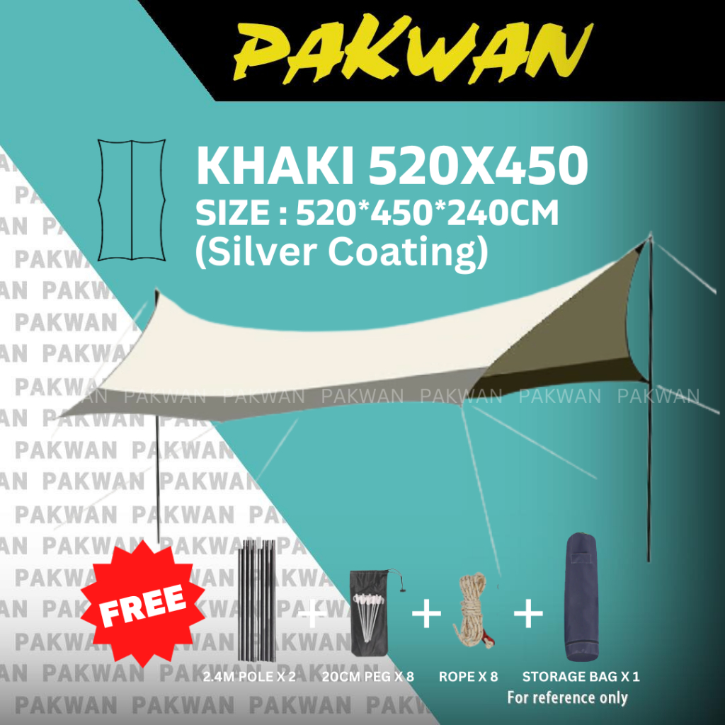 Camping Flysheet Tent Waterproof flysheet camping tarp shelter tent ...