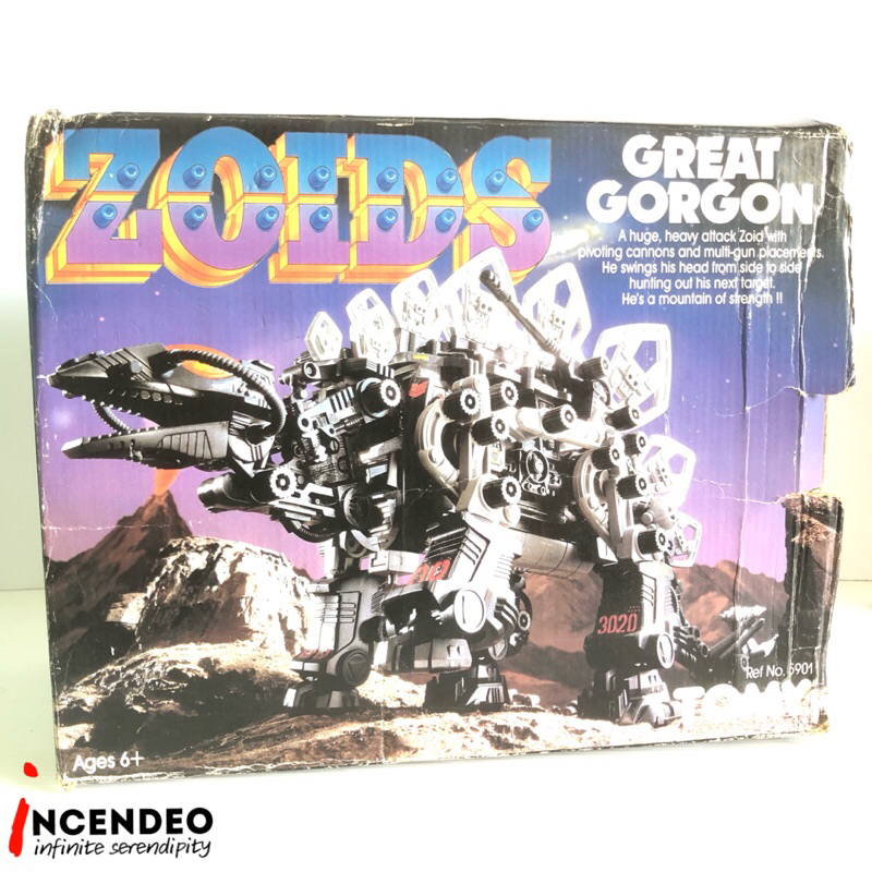 Vintage TOMY Japan Zoids Great Gorgon Loose Parts (1985) | Shopee Malaysia
