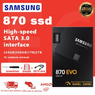Samsung SSD 870 Evo 120G/250G/500G/1TB solid state drive 2.5 inch SATA3 for laptop and desktop ...