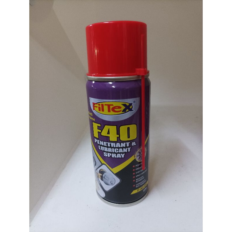 FILTEX F40 PENETRANT & LUBRICANT SPRAY 120ML | Shopee Malaysia