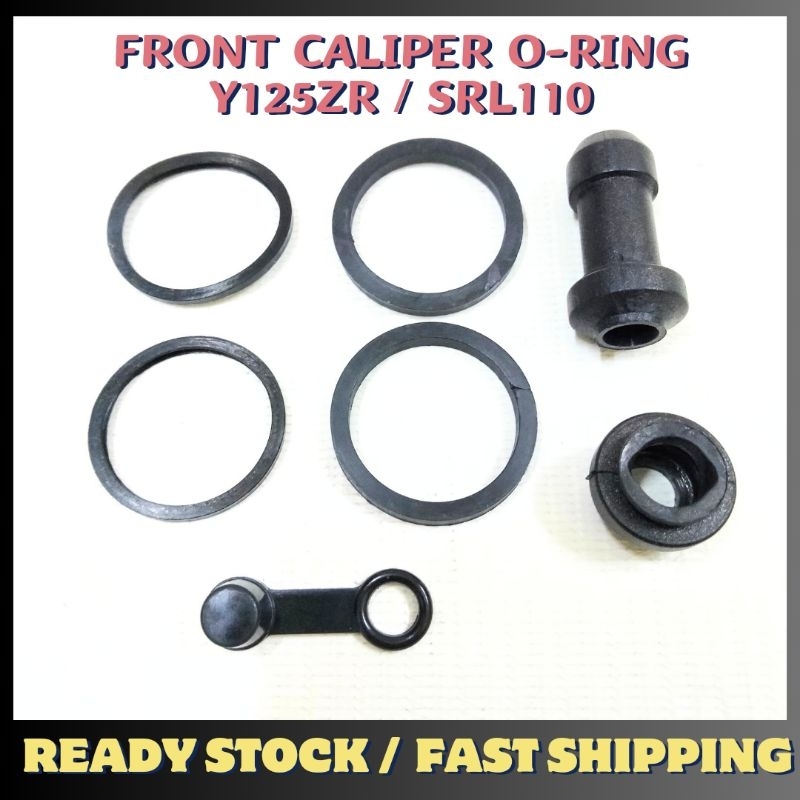 YAMAHA Y125ZR / SRL110 FRONT DISC BRAKE SEAL KIT BOOT CALIPER ORING ...