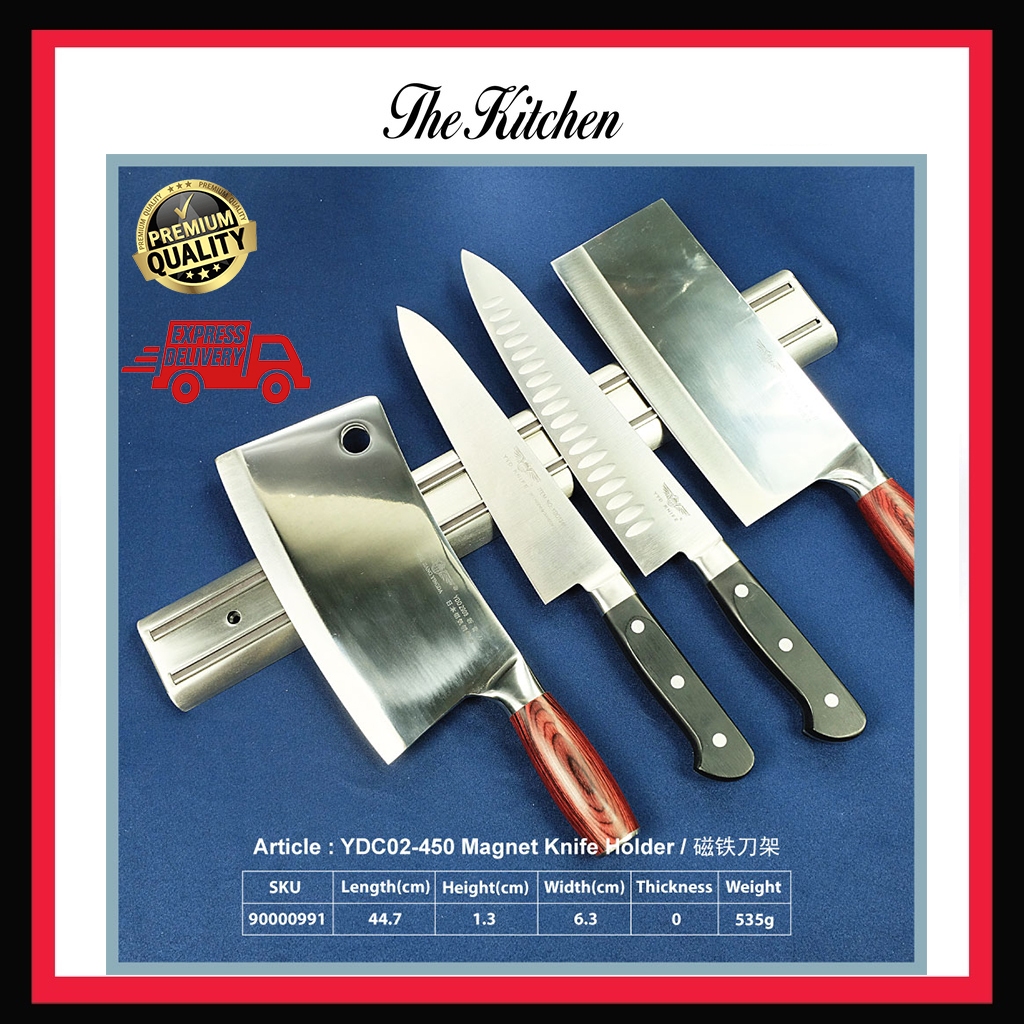Stainless Steel Magnetic Knife Hardware Tool Holder Magnet Bar Knife ...