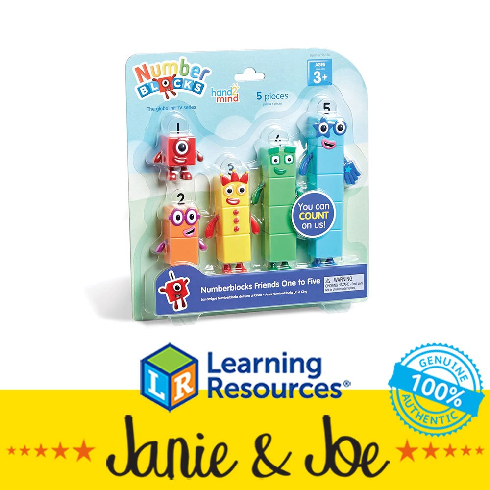 Learning Resources Numberblocks Friends One to Five Figure Set by ...