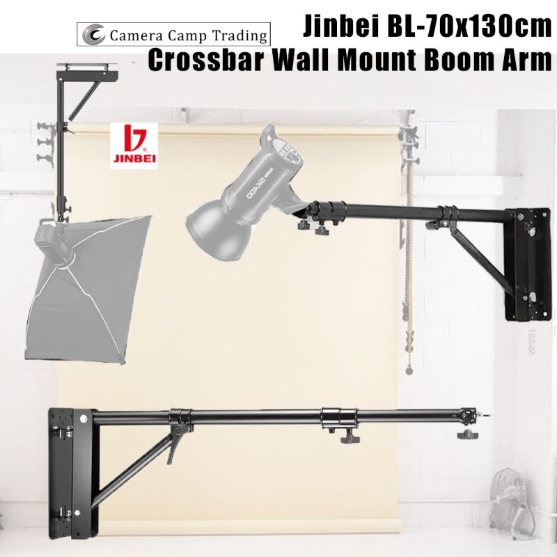 Jinbei BL-70x130 Wall Mount Ceiling Light Stand for Photography Studio ...