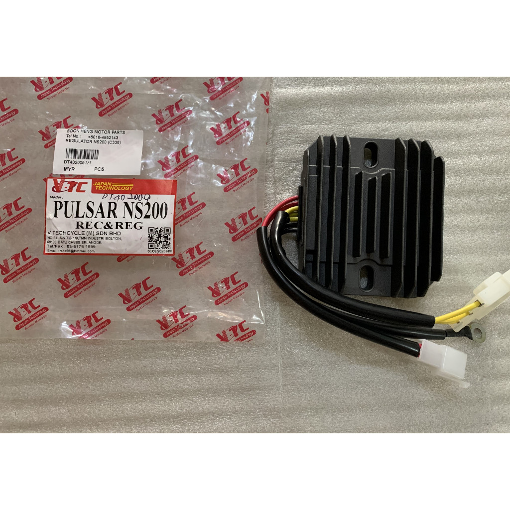MODENAS NS200/RS200 REGULATOR/RECTIFIER | Shopee Malaysia