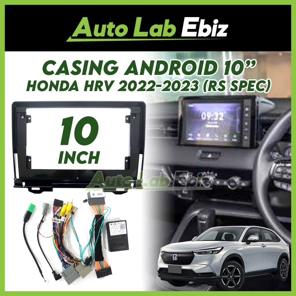 HONDA HRV 2022-2023 Android Player Casing 10" inch with Socket Power ...