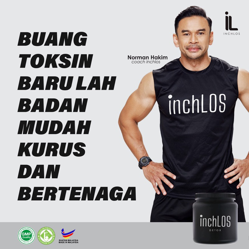 InchLos Detox Slimming Kurus Sihat Bakar Lemak Produk Kurus Norman ...