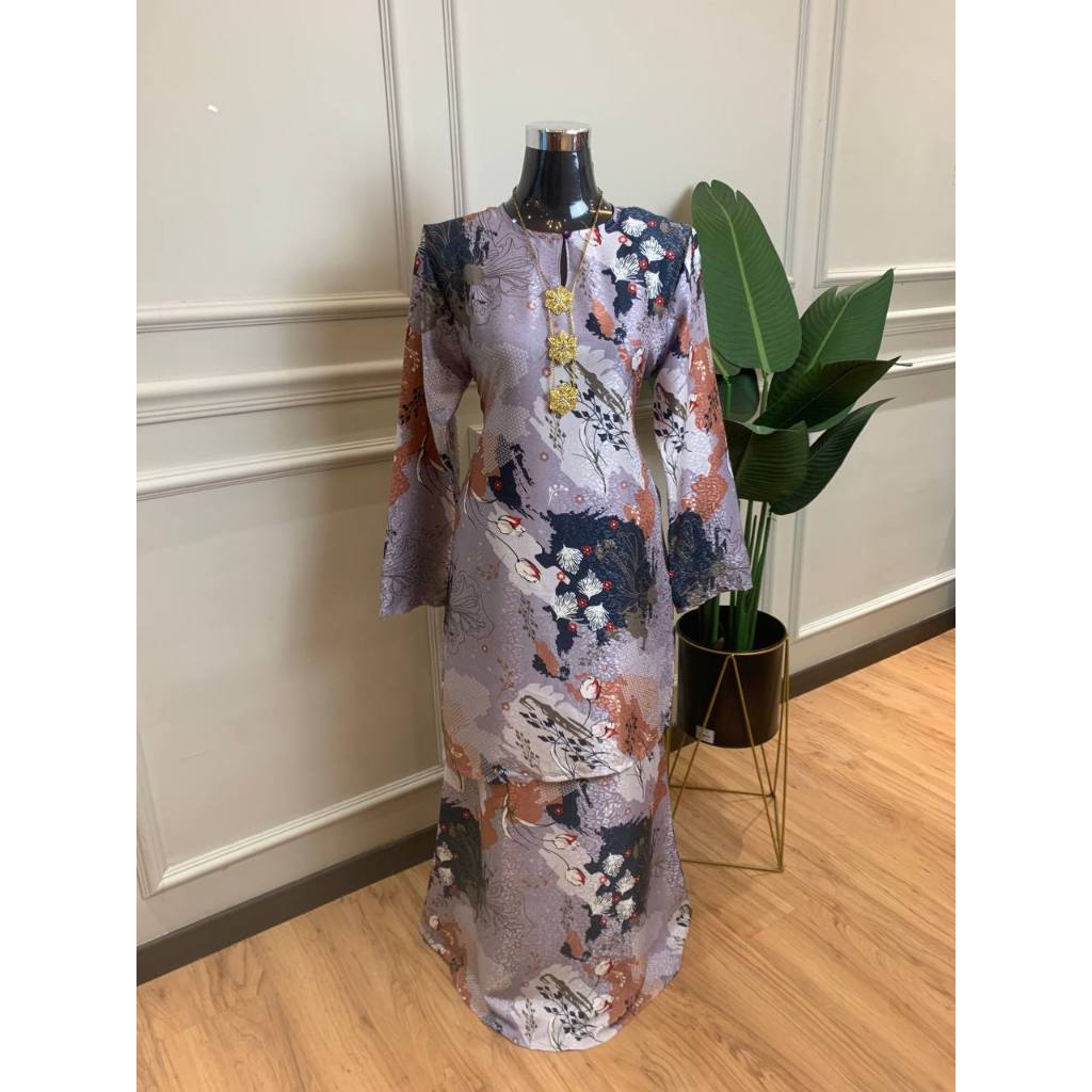 KURUNG MODEN BATIK FATHIYYA (CORAK RANDOM) | Shopee Malaysia