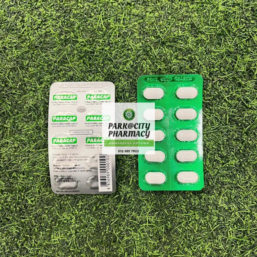 Paracap Tablet 500mg 10s | Shopee Malaysia