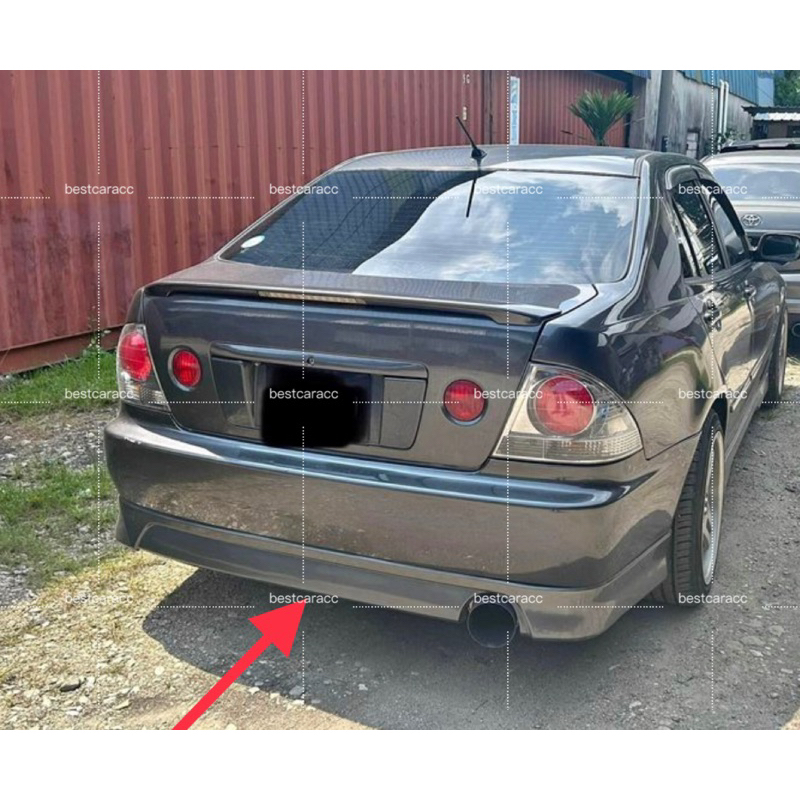 TOYOTA ALTEZZA TRD REAR SKIRT Fiber NO CAT | Shopee Malaysia