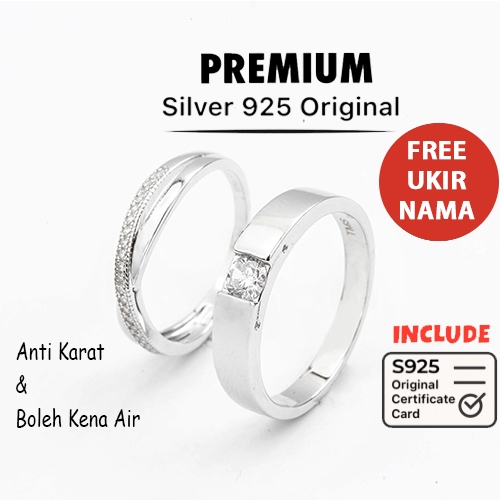 THE MATCHES STORE - Couple Set 154 (Men Ring v9 + Ariel Ring) silver ...
