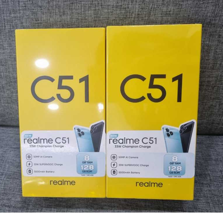 ORIGINAL / REALME C51 / 8GB*+128GB [READY STOCK] | Shopee Malaysia