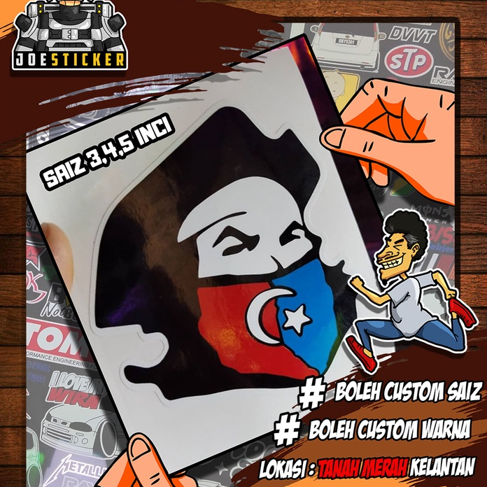 sticker ULTRAS JOHOR saiz 3,4,5,6,7,8 inci | Shopee Malaysia
