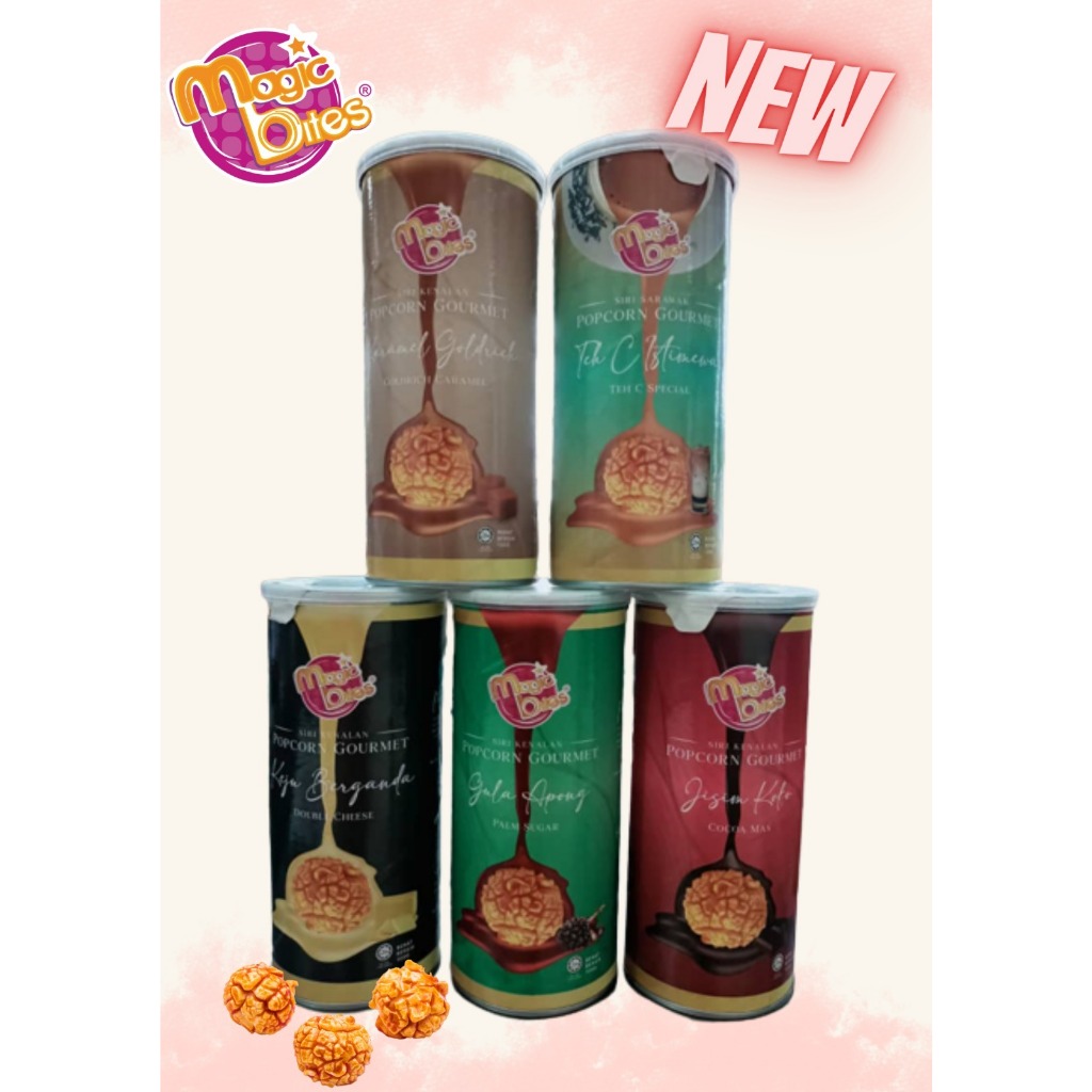 MAGIC BITES POPCORN GOURMET DOUBLE CHEESE @ 100G | Shopee Malaysia