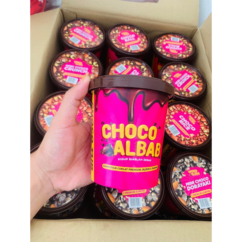 (ORI HQ)CHOCO ALBAB ALMOND | Shopee Malaysia