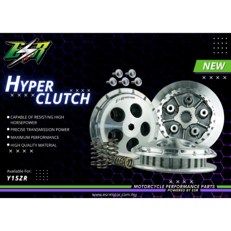 ESR Racing Yamaha Y15ZR / LC135 4s / Fz @ Lc5s Auto Racing Hyper Clutch ...