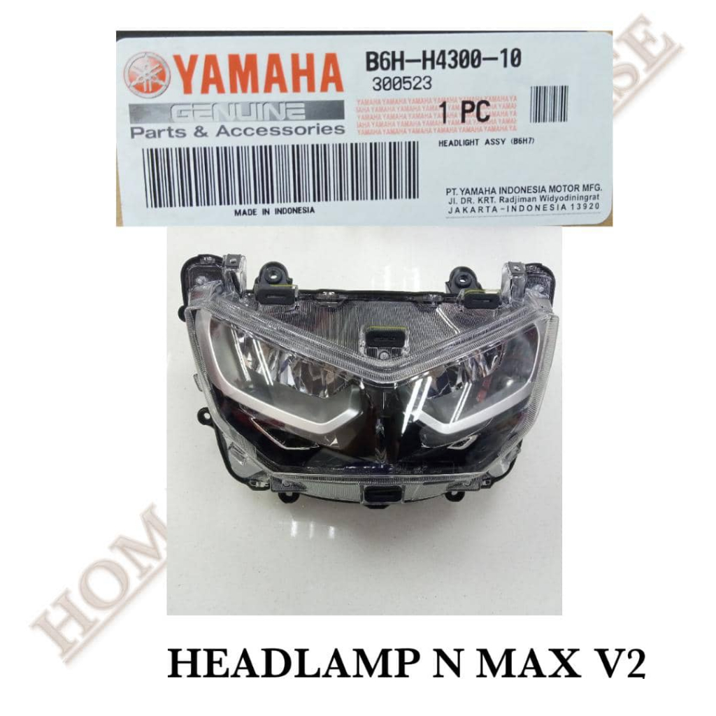 YAMAHA NMAX V2 HEADLIGHT ASSY ORIGINAL (B6H-H4300-00) | Shopee Malaysia