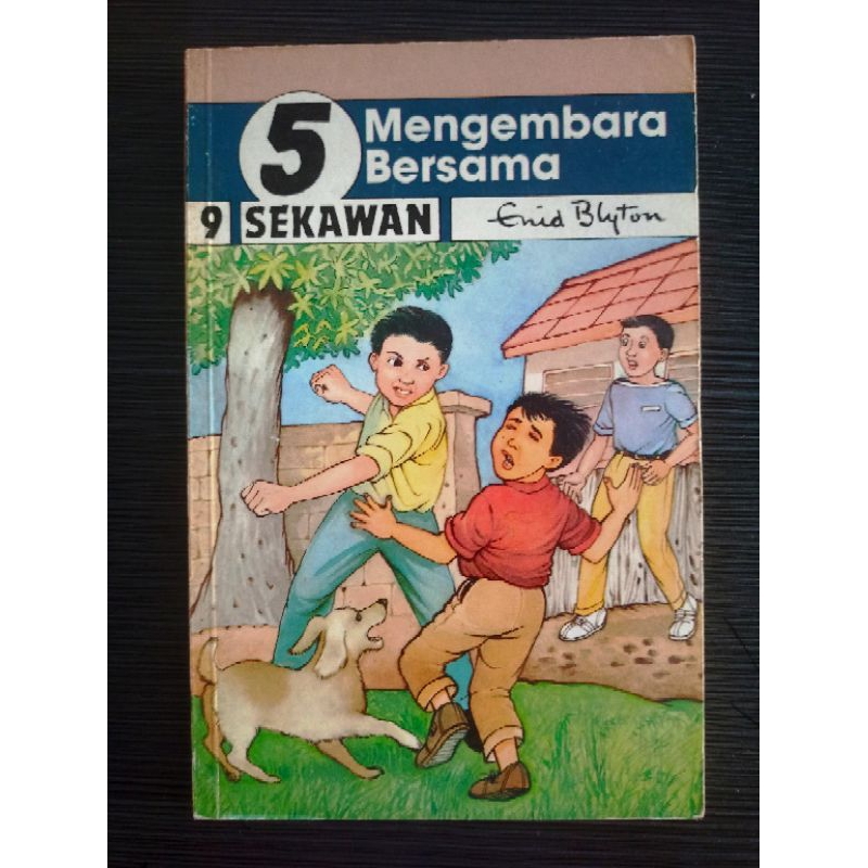 5 Sekawan Enid Blyton 1988 : Mengembara Bersama No.9 : RARE NOS ...