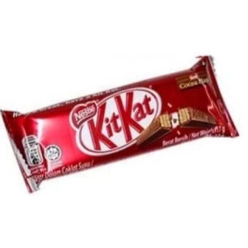 Nestle Kit Kat Milk Chocolate Wafer 2F 17g Loose Kitkat 2 Fingers ...