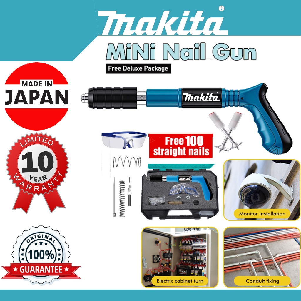 Makita steel nail gun tufting gun pull riveting gun suction top nail ...
