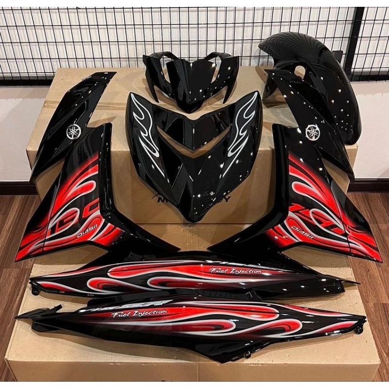 Y15 V1 V2 COVER SET HLD MERAH PURBA BATMAN | Shopee Malaysia