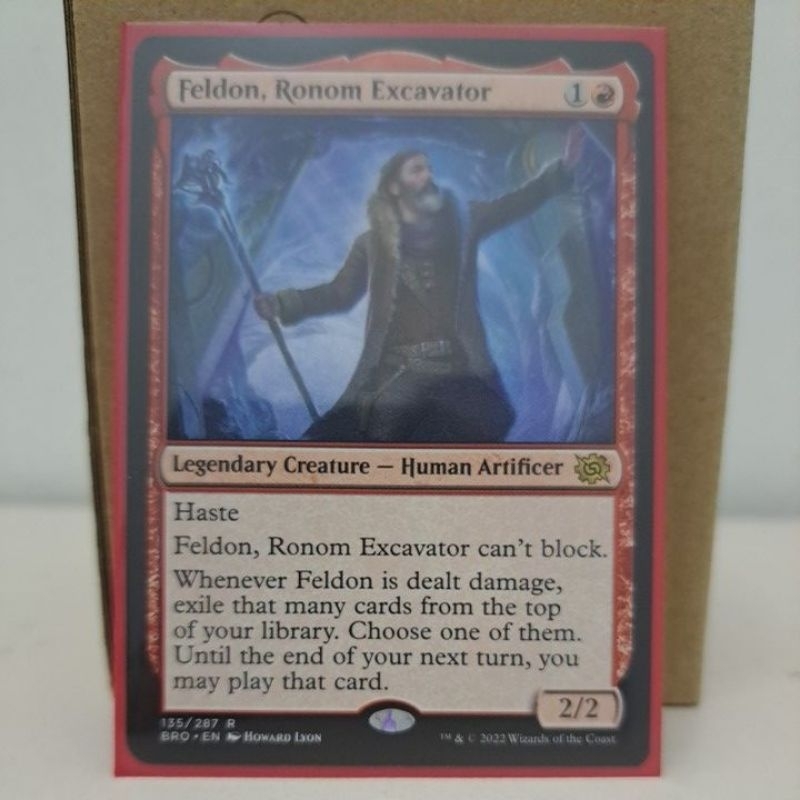 MTG Feldon, Ronom Excavator (BRO)(Rare) | Shopee Malaysia