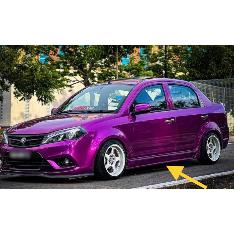 SAGA BLM FLX SIDE SKIRT PU N O PAINT | Shopee Malaysia