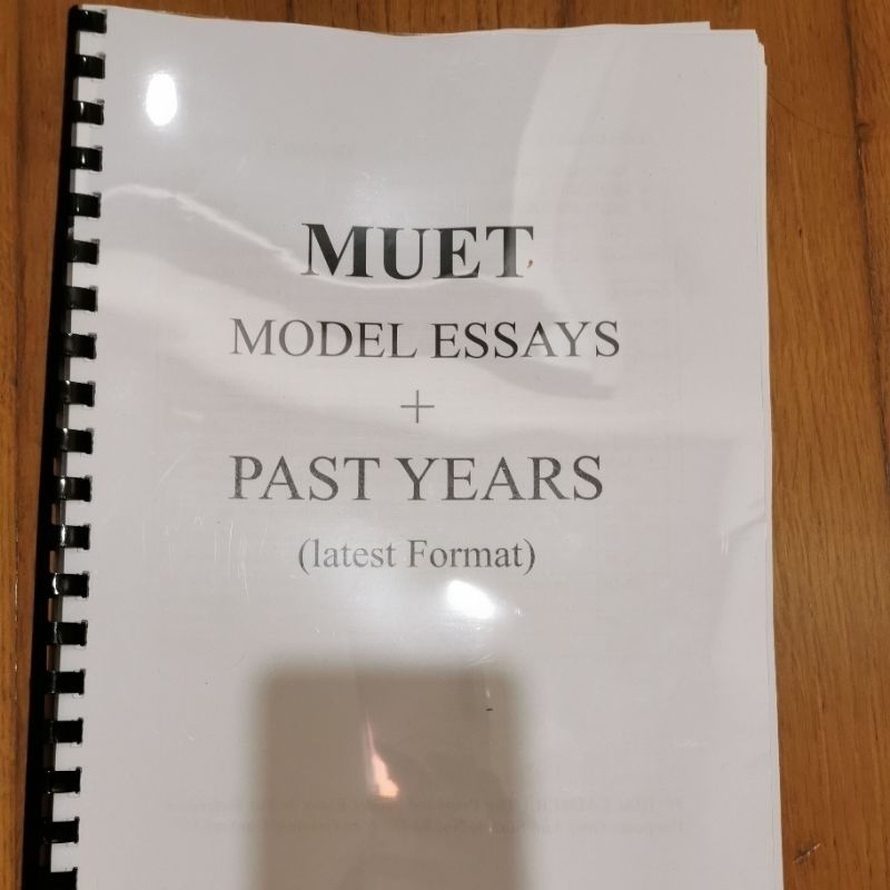 MUET part 2 model essay（Latest） | Shopee Malaysia