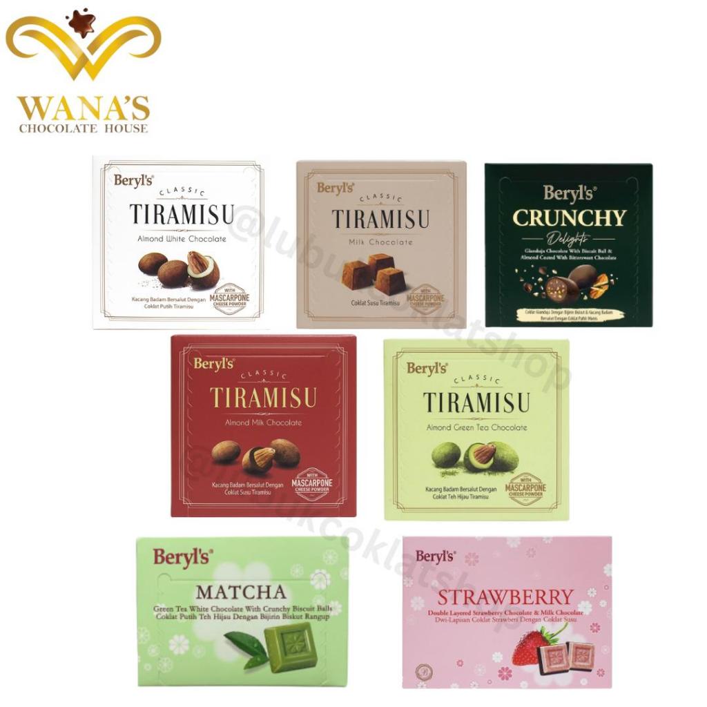 Chocolate Beryls Tiramisu Milk Chocolate Box 65g Coklat | Shopee Malaysia