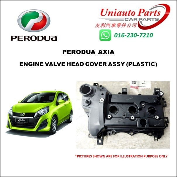 PERODUA AXIA ENGINE VALVE HEAD COVER ASSY (PLASTIC) | Shopee Malaysia