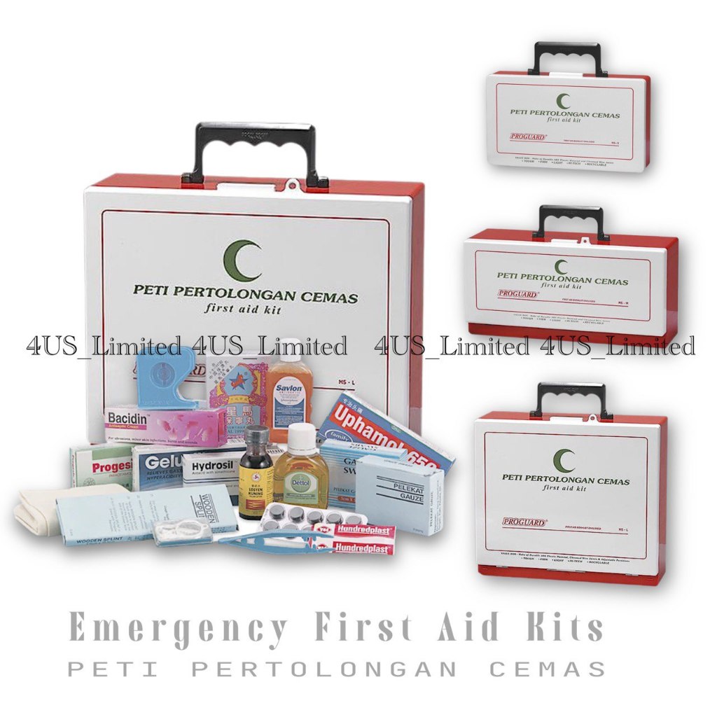 Proguard Emergency First Aid Kits | Peti Kecemasan | High Quality ...