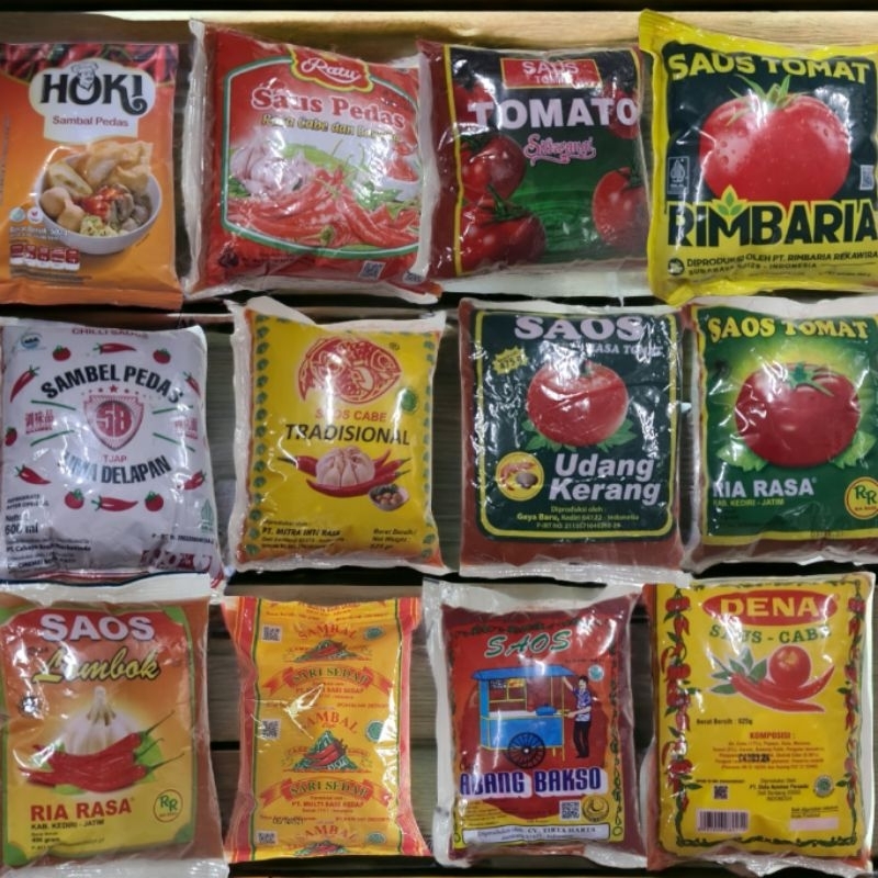 Saus tomat & Cabe Khas Indonesia | Shopee Malaysia