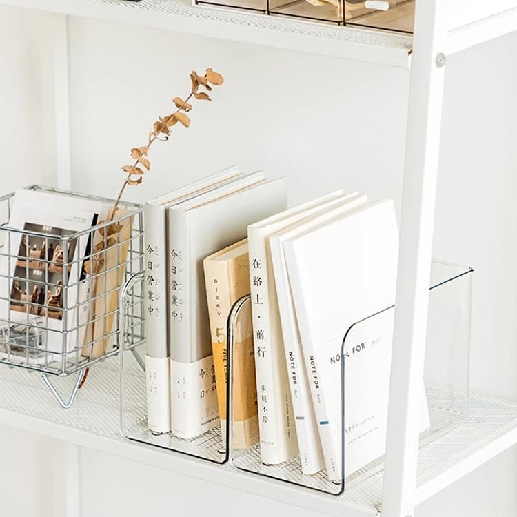 Shelf Small Bookcase, Desktop Book Organizers and Mini Bookshelf for ...