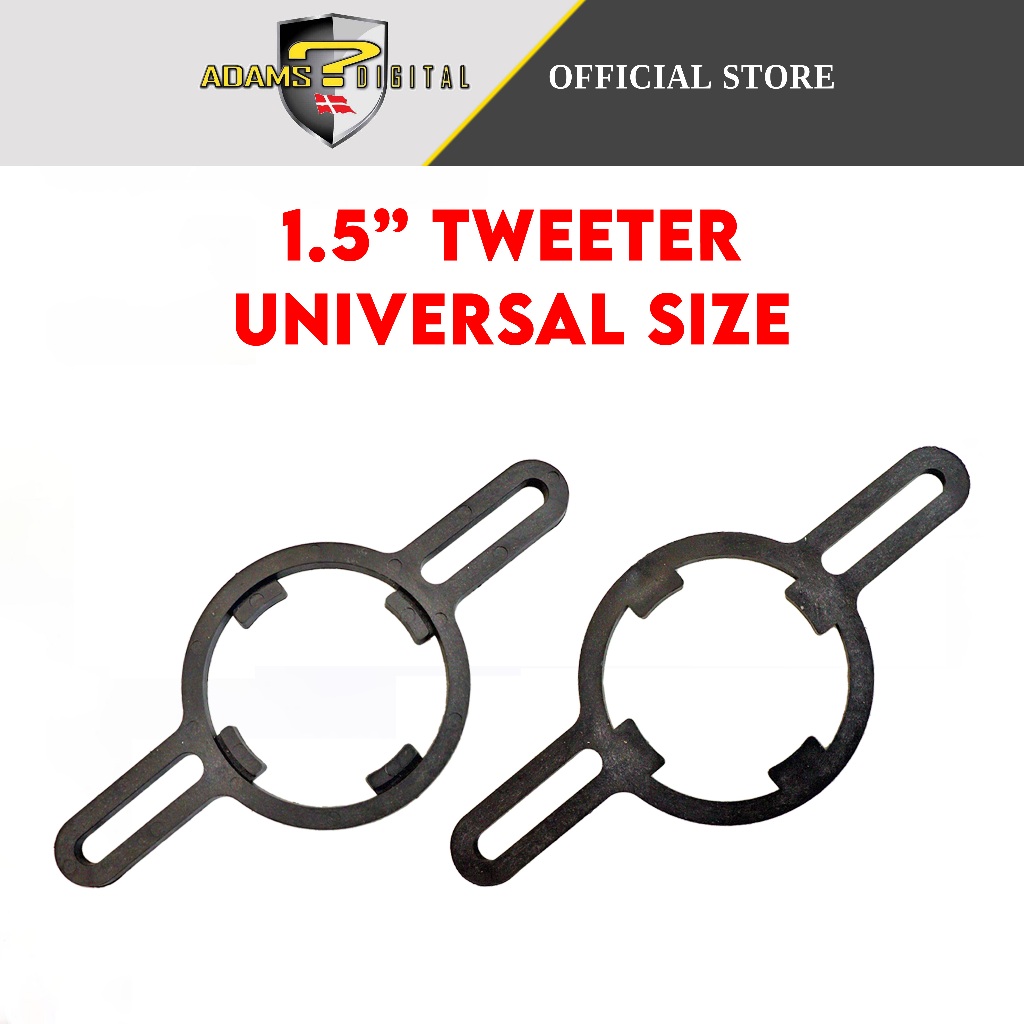 2pc 1.5 inch Car Tweeter Adaptor Spacer Bracket Rings Refit Holder Car ...