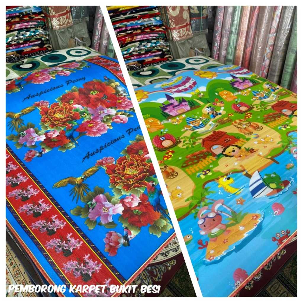Tikar Evamatik Span Tebal Saiz L | Shopee Malaysia