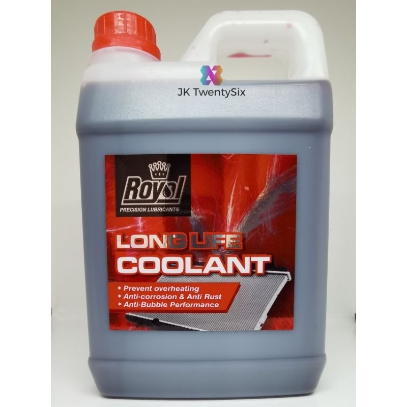 ROYAL Long Life Coolant - Red Fluid (2 Liters) | Shopee Malaysia