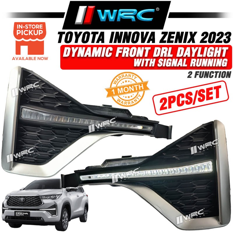 Toyota Innova Zenix 2023 Dynamic Front DRL Daylight With Signal Running ...