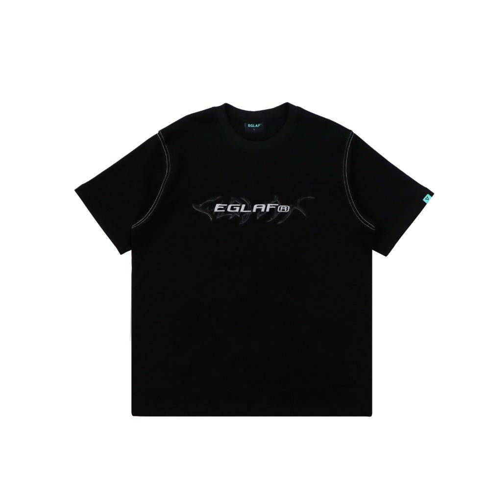 EGLAF FF Front Logo Oversize Tee - Black | Shopee Malaysia