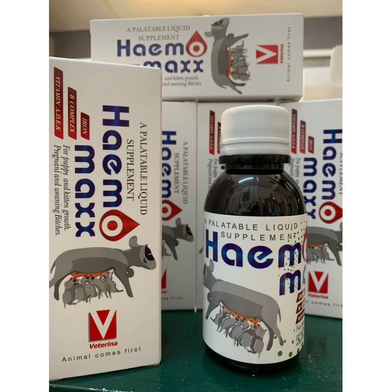 Ori Haemomaxx A Palatable Liquid Supplement 100ml Haemomaxx cat/dog ...