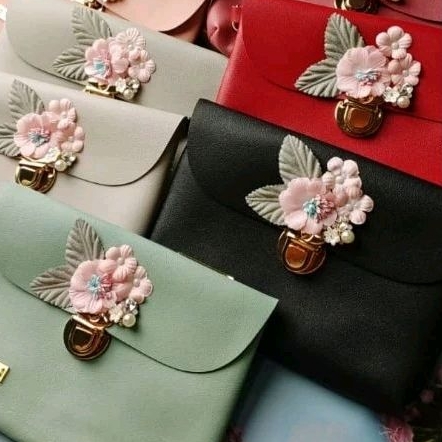 Vous Rica | Flower Cute Mini Pounch Bag | Shopee Malaysia