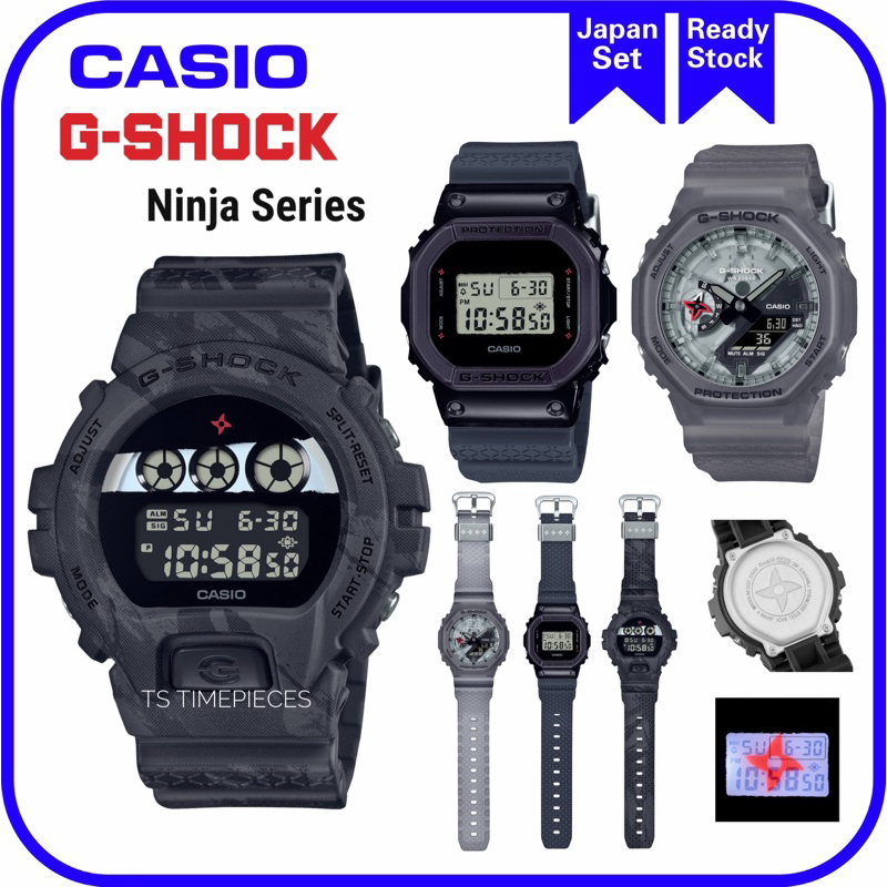 G SHOCK Ninja Series DW-5600NNJ-2JR DW-6900NNJ-1JR GA-2100NNJ-8AJR DW-6900NNJ DW-5600NNJ GA ...