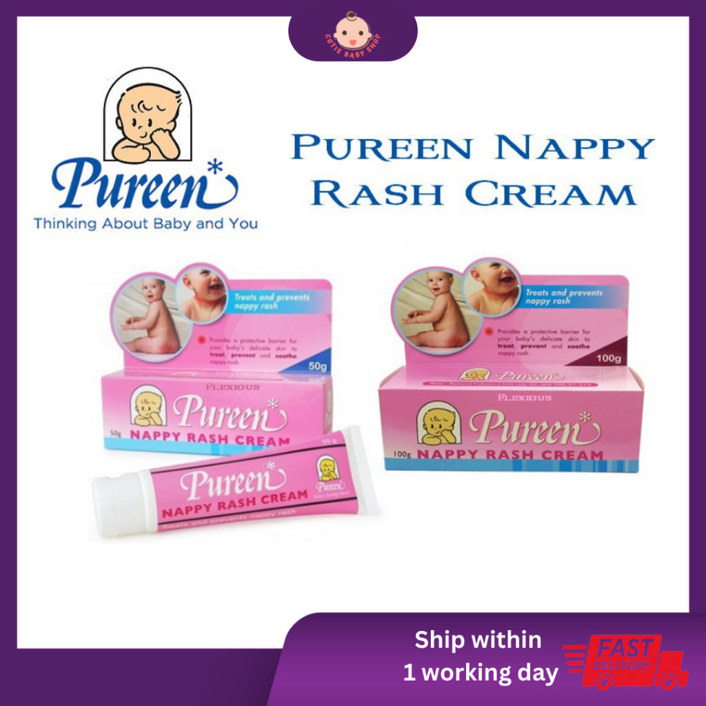 Pureen Nappy Rash Cream 50g / 100g | Shopee Malaysia