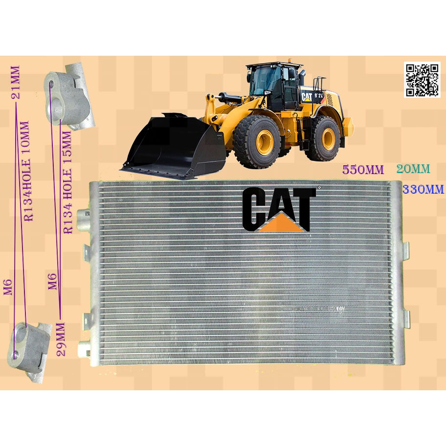 CATERPILLAR EXVT SEM655D COND ( 05501658 ) | Shopee Malaysia