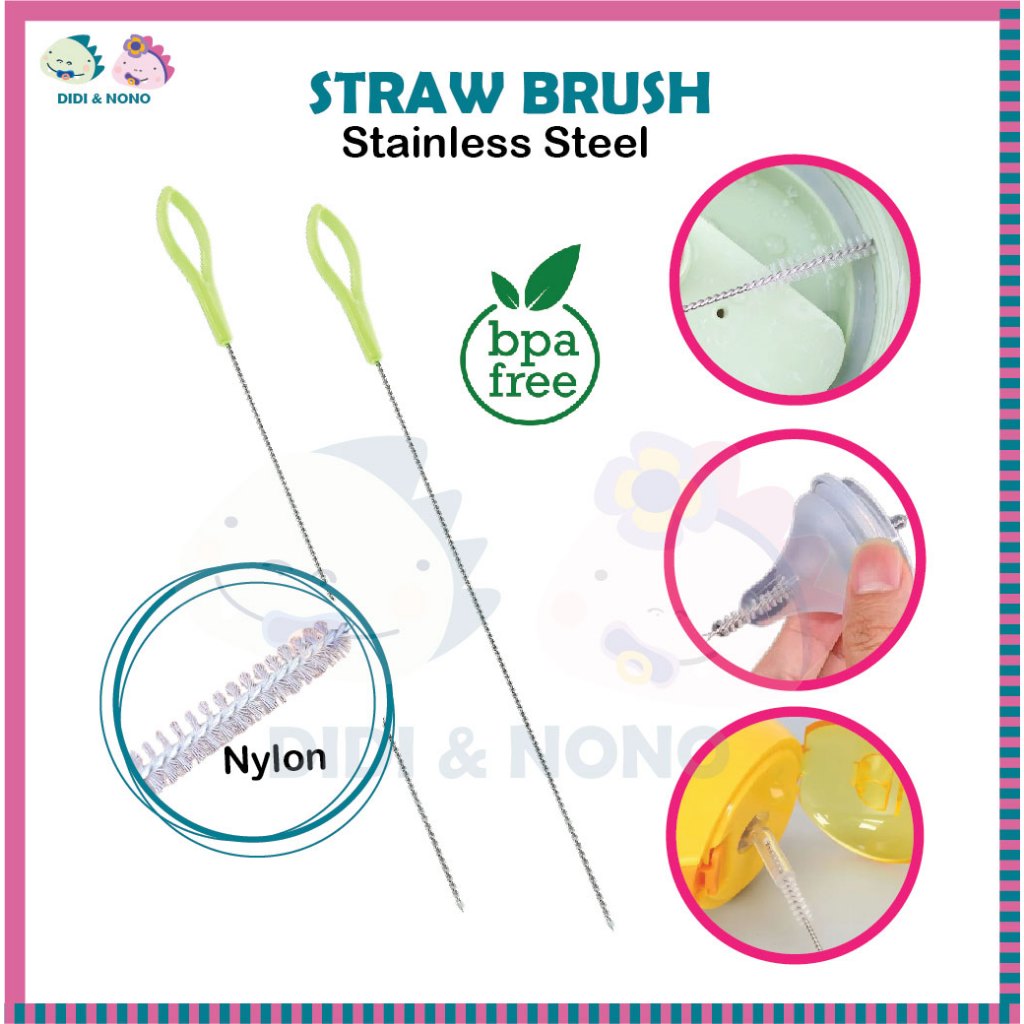 Drinking Straw Brushes (2 Pcs) Berus Pencuci Straw | Shopee Malaysia