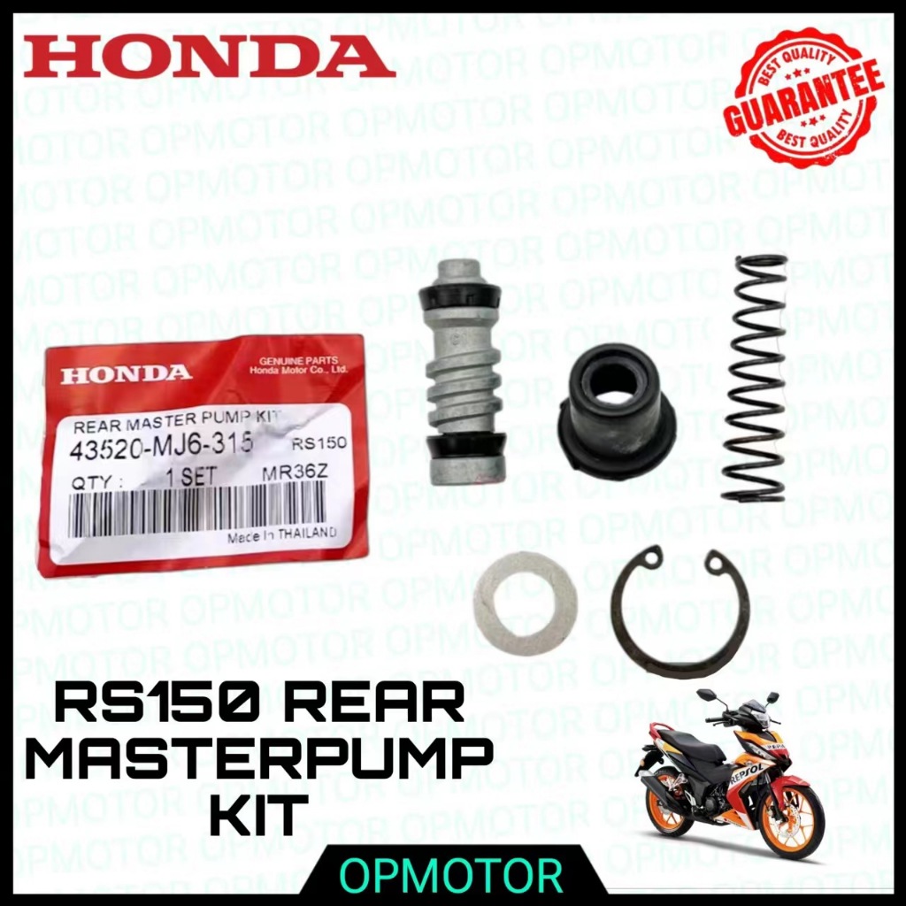 HONDA RS RS150 RSX WINNER X GTR150 REAR MASTERPUMP REPAIR KIT ...