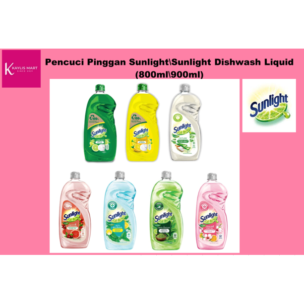 Pencuci Pinggan Sunlight\Sunlight Dishwash Liquid (800ml) | Shopee Malaysia
