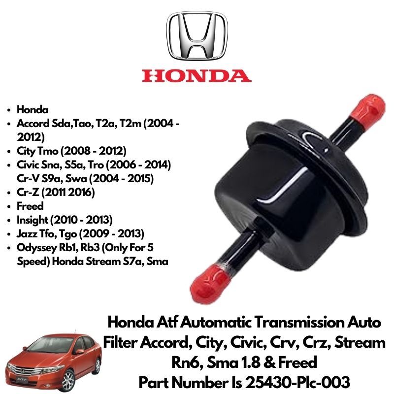 Honda Atf Automatic Transmission Auto Filter Accord, City, Civic, Crv ...