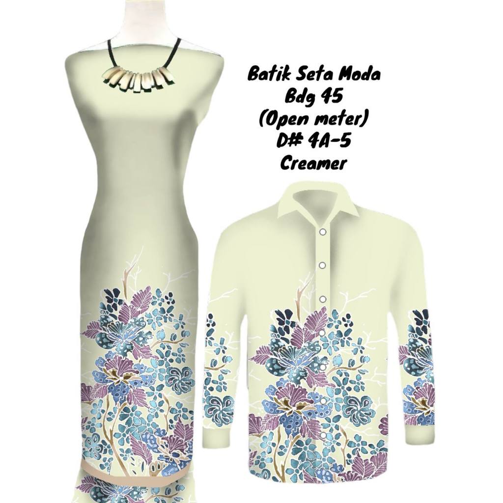 Kain Pasang Batik Valentino Satin Premium Batik Digital Batik Seragam ...